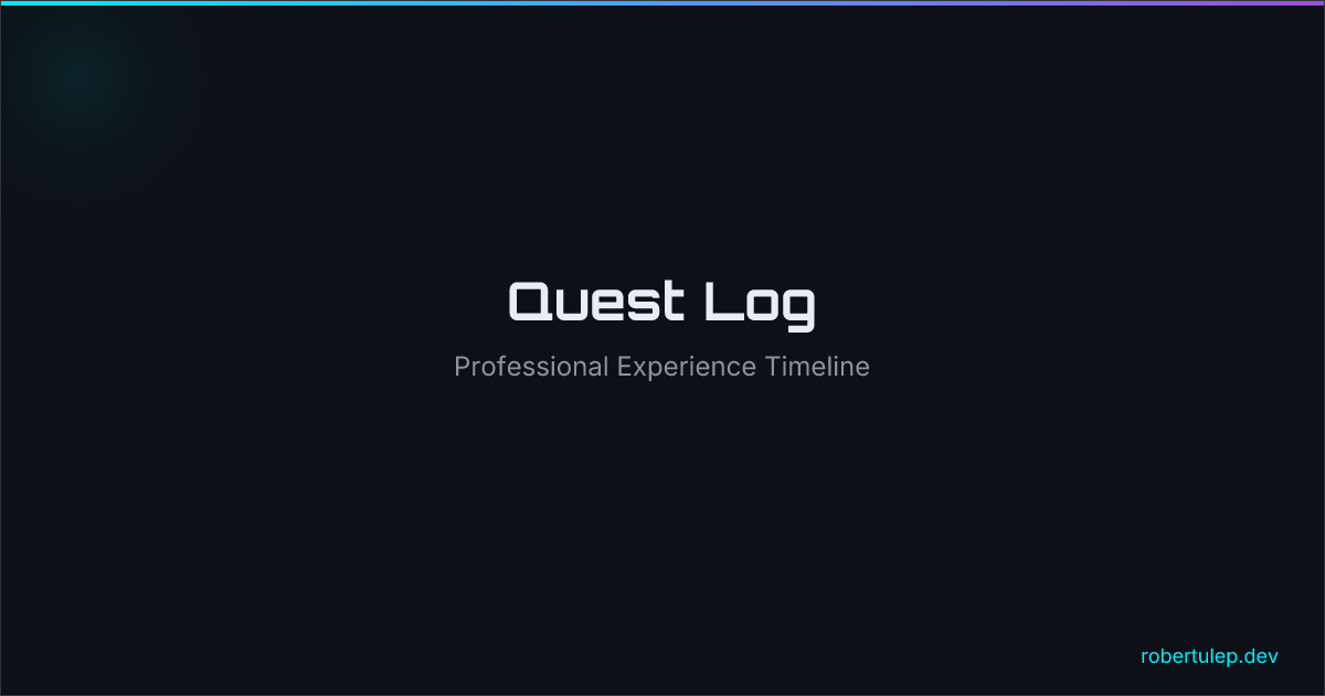 Quest Log | Robert John Ulep